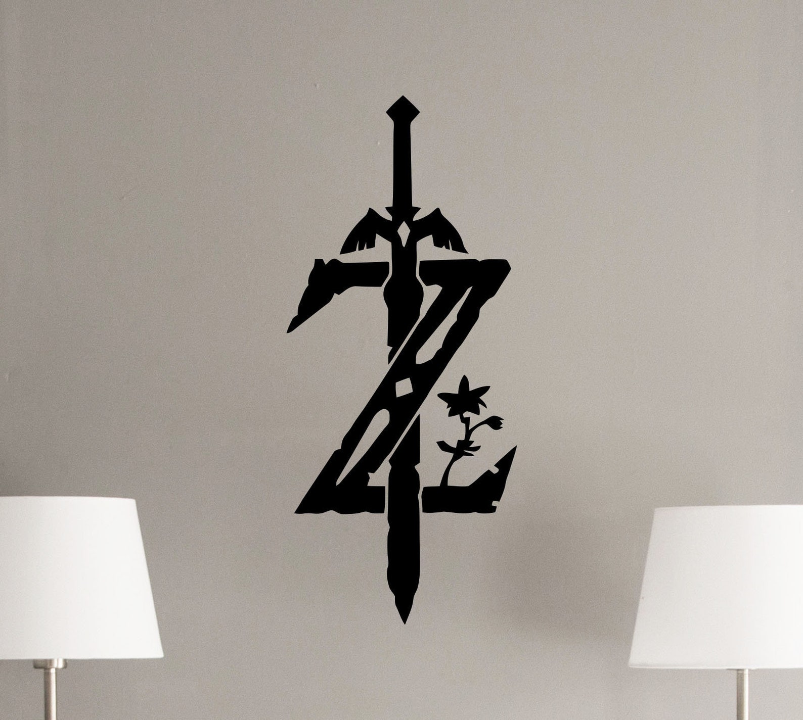 Zelda Wall Decal Legend of Zelda Poster Zelda Sign Emblem - Etsy
