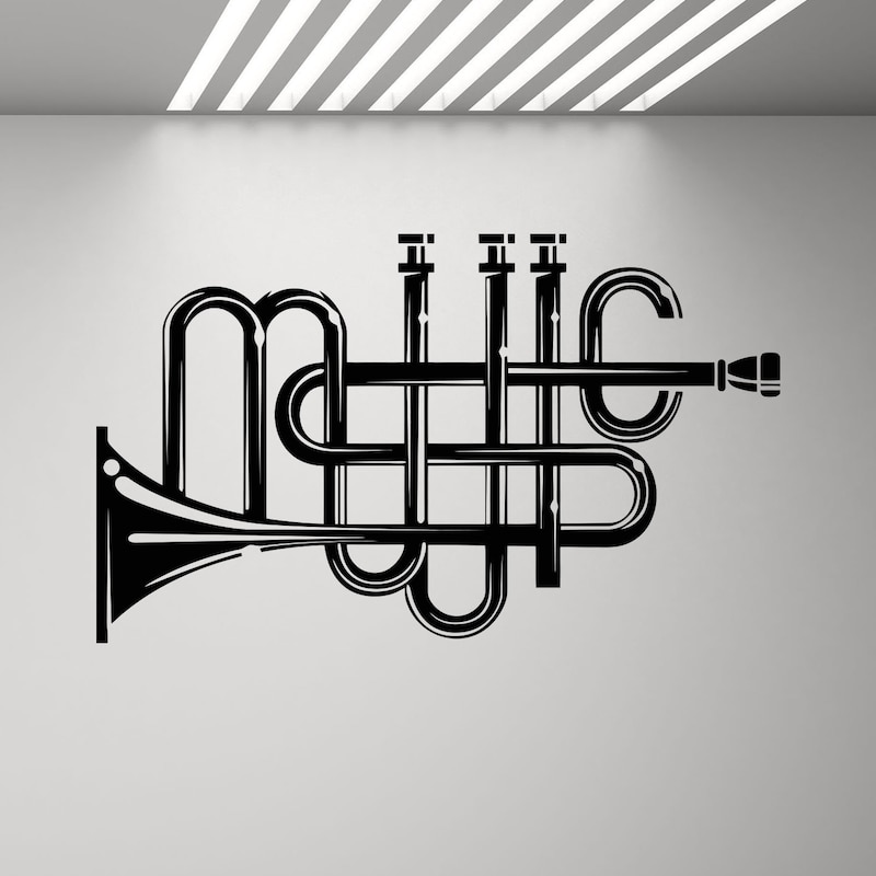 Music Wall Decal - Etsy