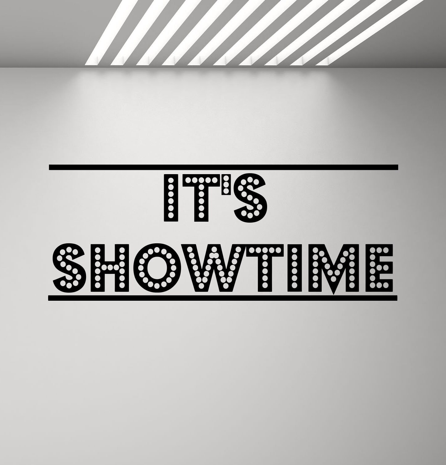 It's Showtime Poster Movie Wall Decal Cinema Mural Film - Etsy Canada