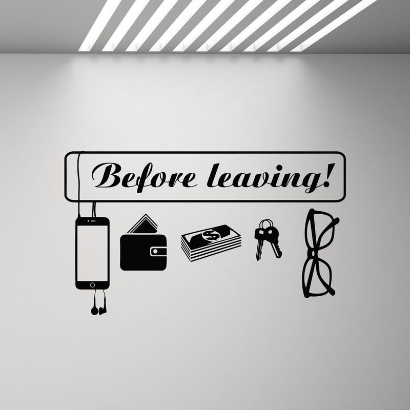 Entryway Wall Decal - Etsy