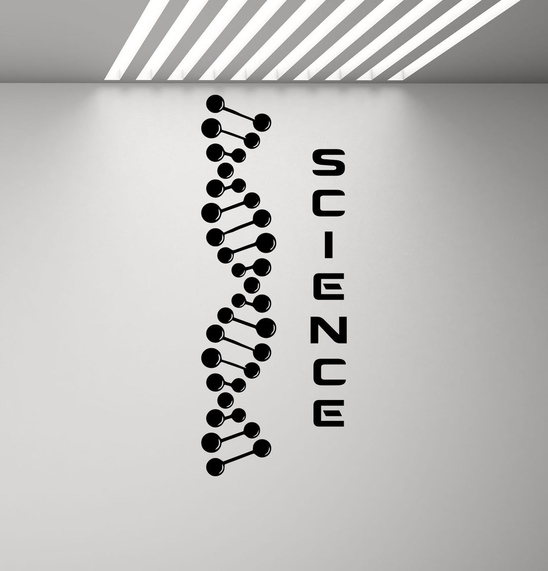 Science Wall Decal Classroom Sign DNA Decal School Poster Education ...