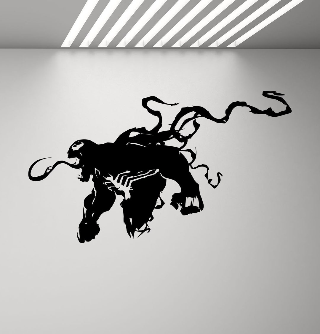 Venom Wall Decal Superhero Decor Monster Boy Poster Gift Kids Room ...