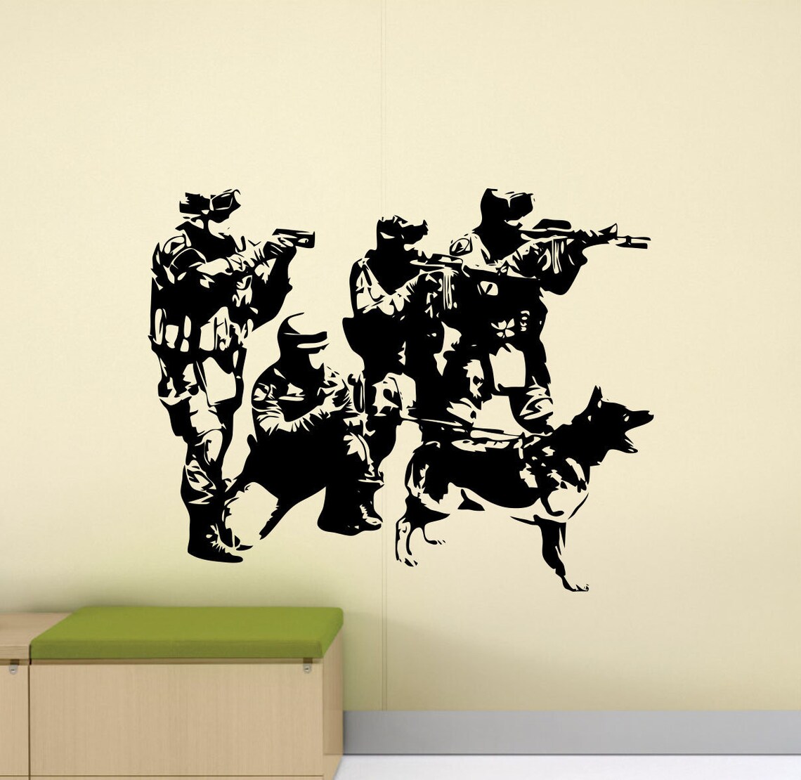 Special Forces Wall Decal Army Decal Soldiers Military Gifts - Etsy