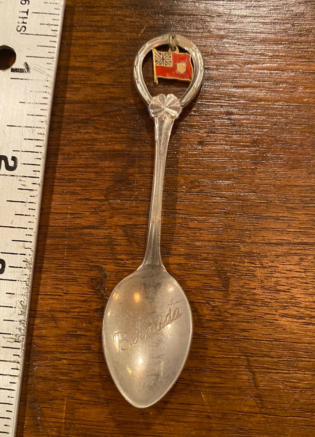 Authentic Vintage Souvenir Bermuda Spoon With Dangling Flag Charm FREE ...