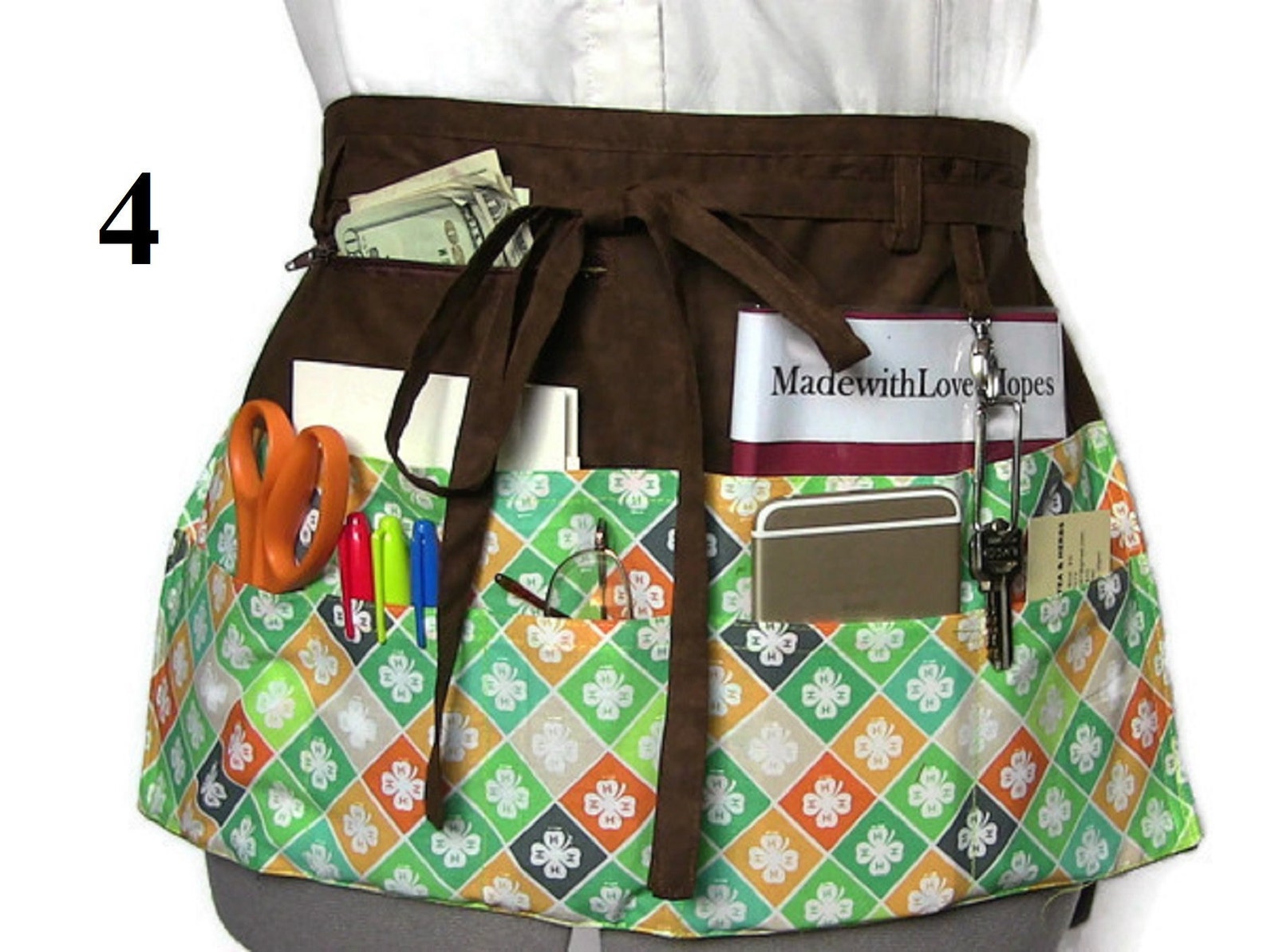 Girl Scout Apron/4-h Apron/teacher Apron/apron With - Etsy