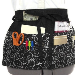 Apron With Pockets/teacher Apron/utility Apron/vendor Apron/waist Apron ...