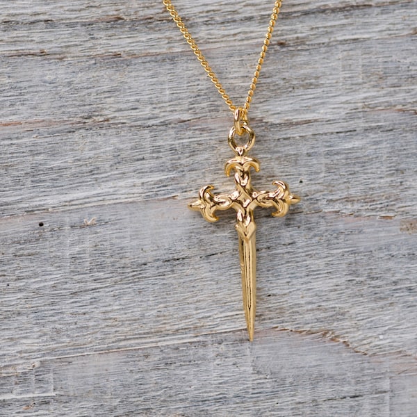 Dagger Necklace - Etsy