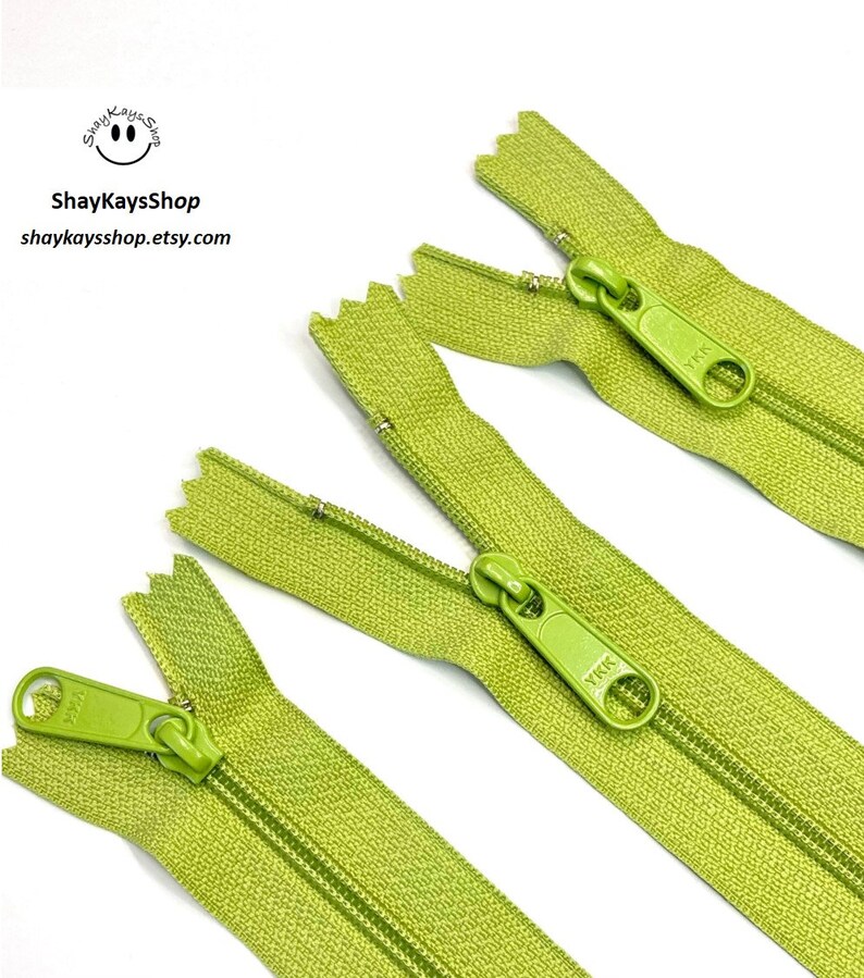 14 Inch Long Pull Zippers 4.5 Nylon Coil Closed Bottom - Etsy
