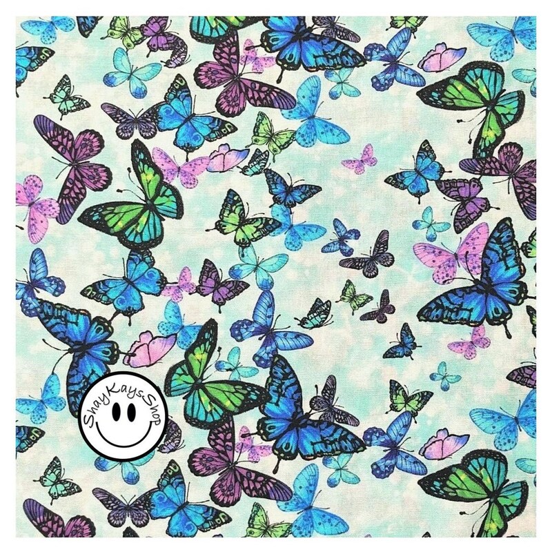 Butterfly Fabric - Etsy