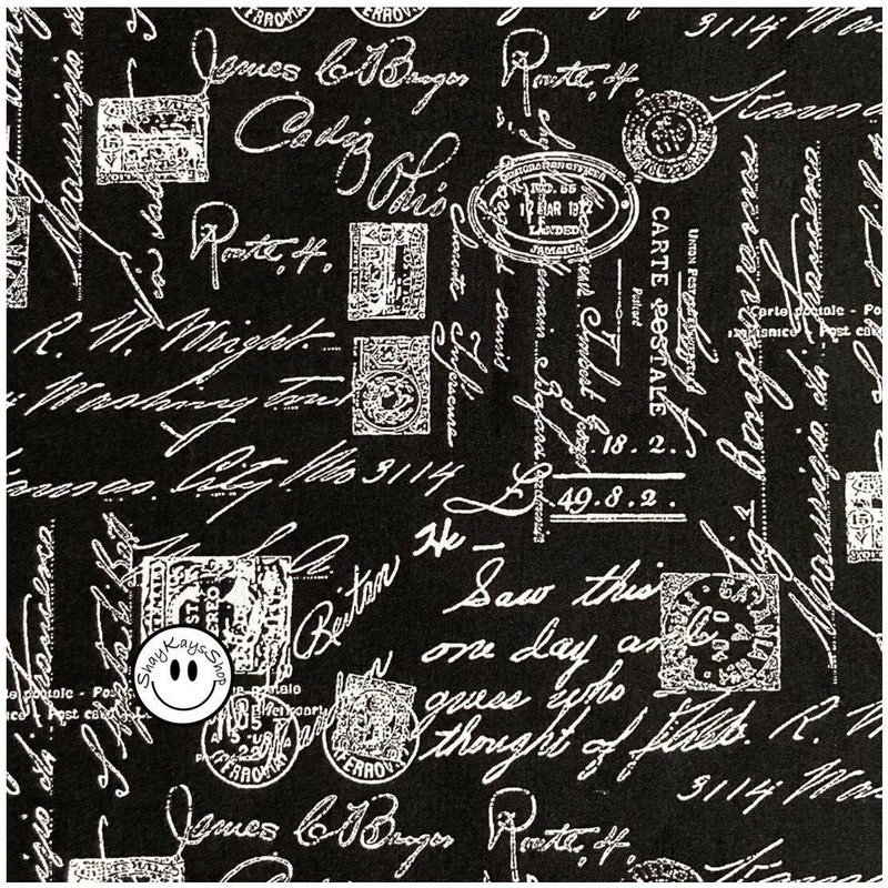 Script Fabric - Etsy
