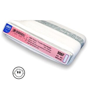 Pellon 906F Fusible Ultra Sheerweight White Interfacing, Sold by the Yard, 100% Polyester, 20 ...
