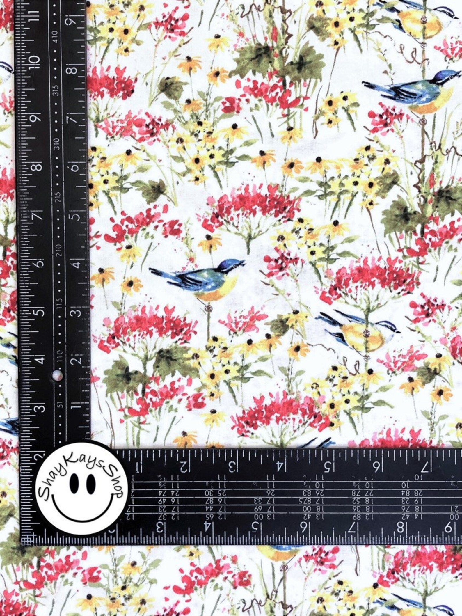 Floral Wildflowers Fabric Wilmington Prints Meadow Bloom - Etsy
