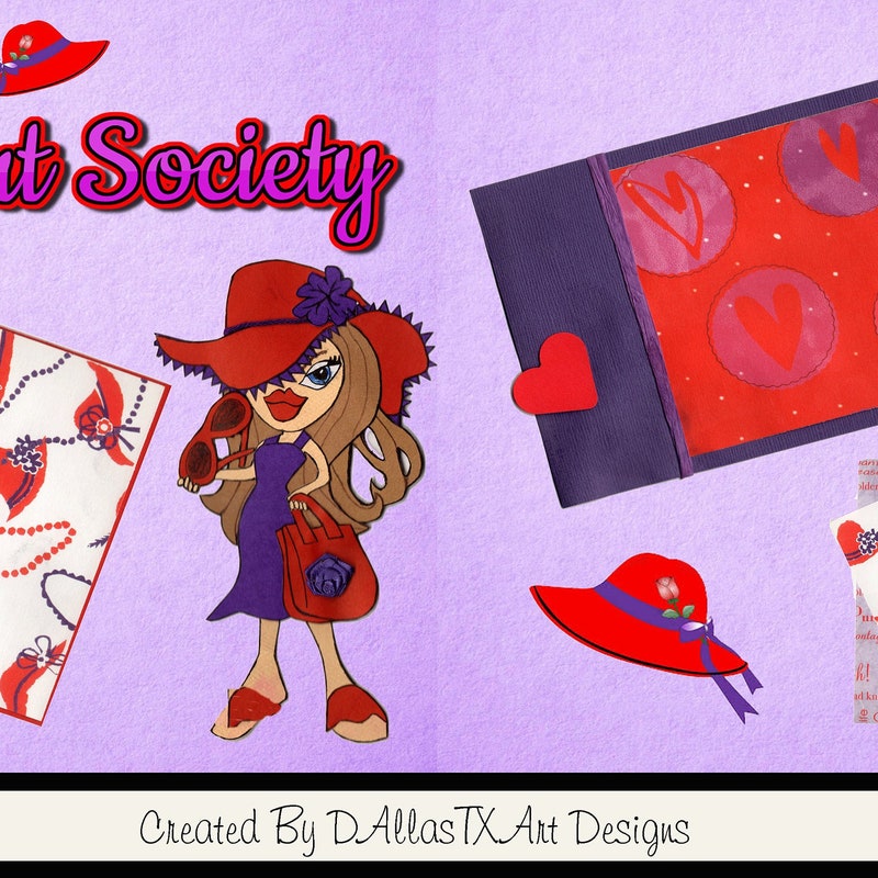 Red Hat Society - Etsy