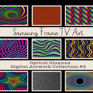 FRAME TV Abstract Art Optical Illusions Collection #3 | Modern Digital ...