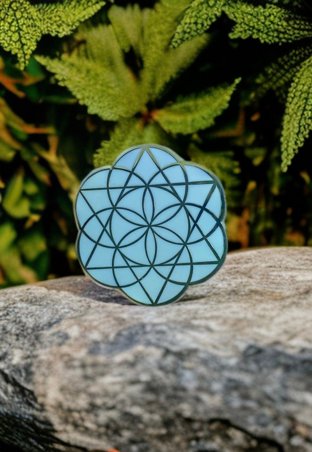 Seed of Life Pin - Etsy