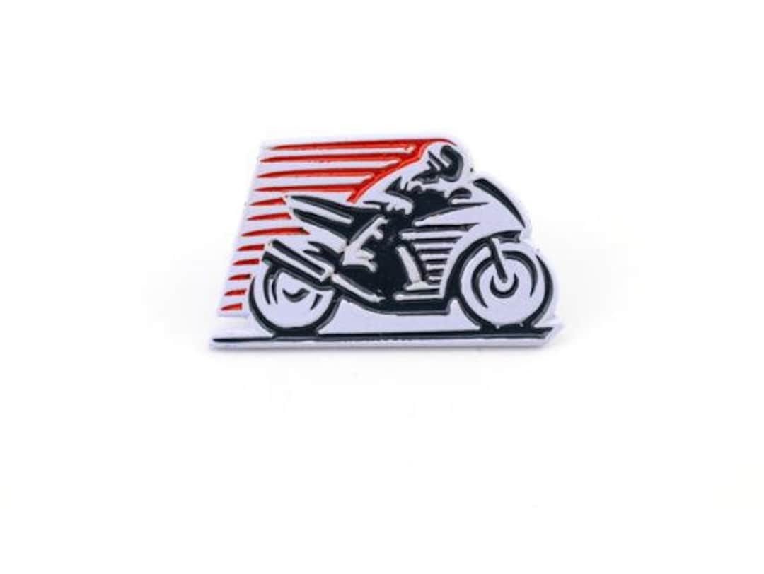 Vintage Motorcycle Pin - Etsy
