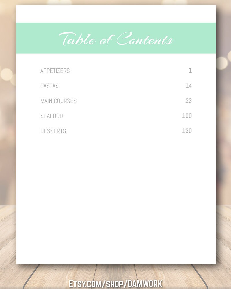 Recipe Book Template, Family Cookbook Template, Editable Recipe Binder ...