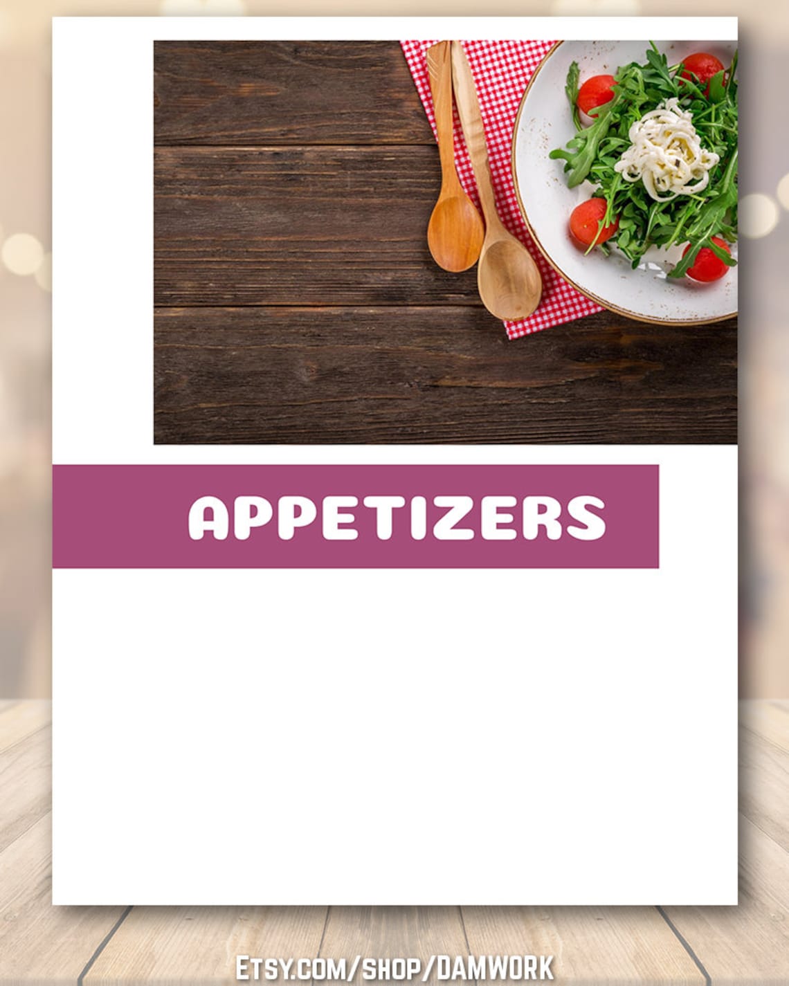 Recipe Book Template Colorful, Family Cookbook, Editable Recipe Binder ...