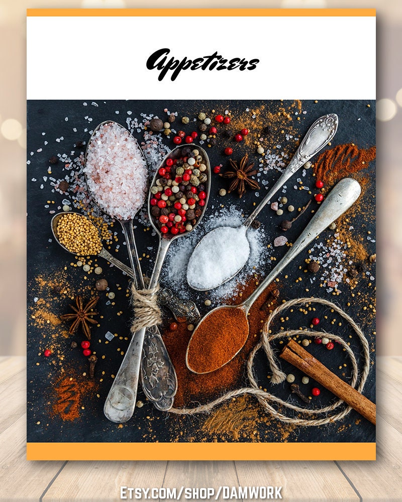 Thanksgiving Holiday Recipe Book Template - Modern Style Family Create ...