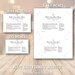 Recipe Card Template 4x6 and 3x5 Inch Sizes Farmhouse Printable ...