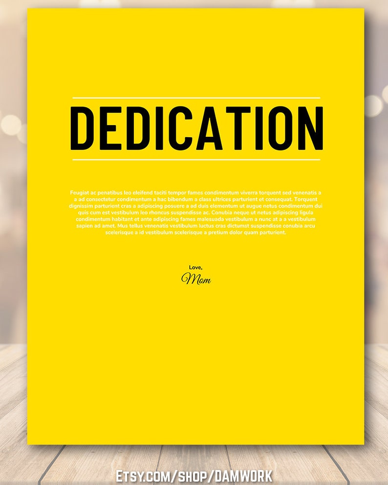 Recipe Book Template Bold Yellow, Family Cookbook, Editable Recipe ...