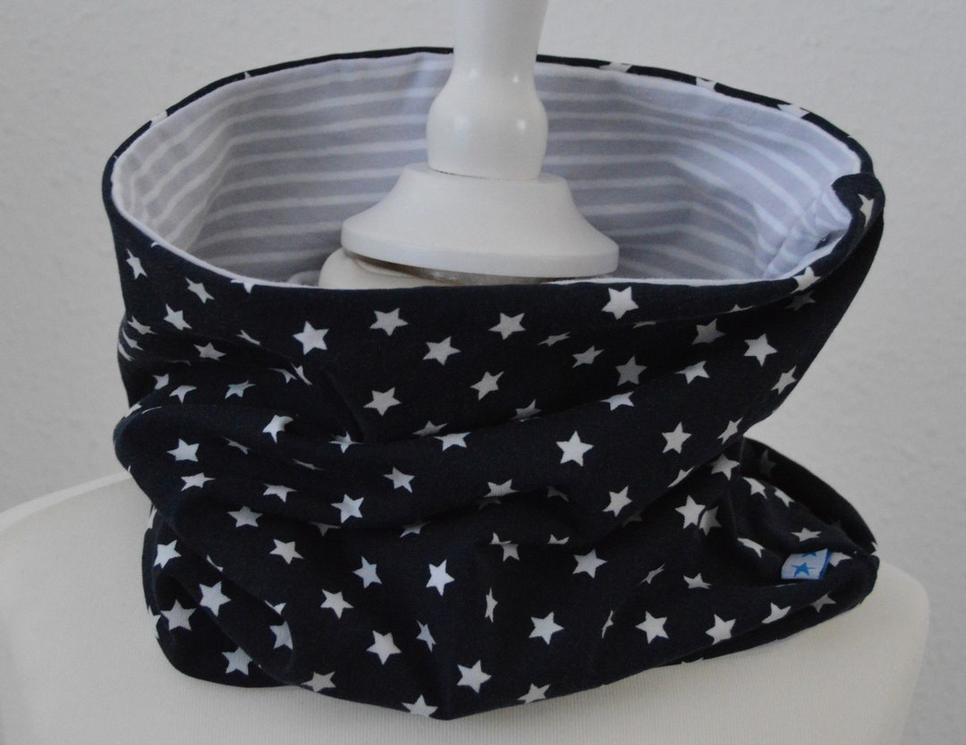 Loop Kids, Kids Loop Star Stripes Blue Grey - Etsy