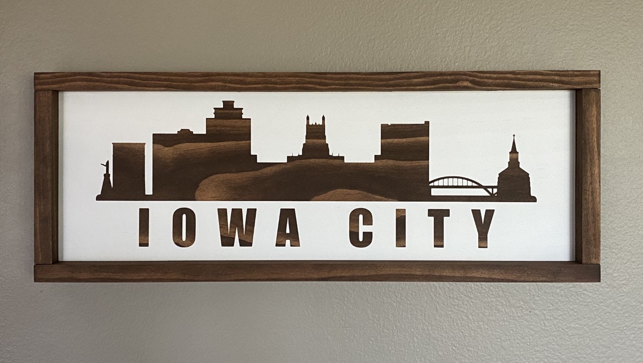 Wooden City Skyline Board - Etsy