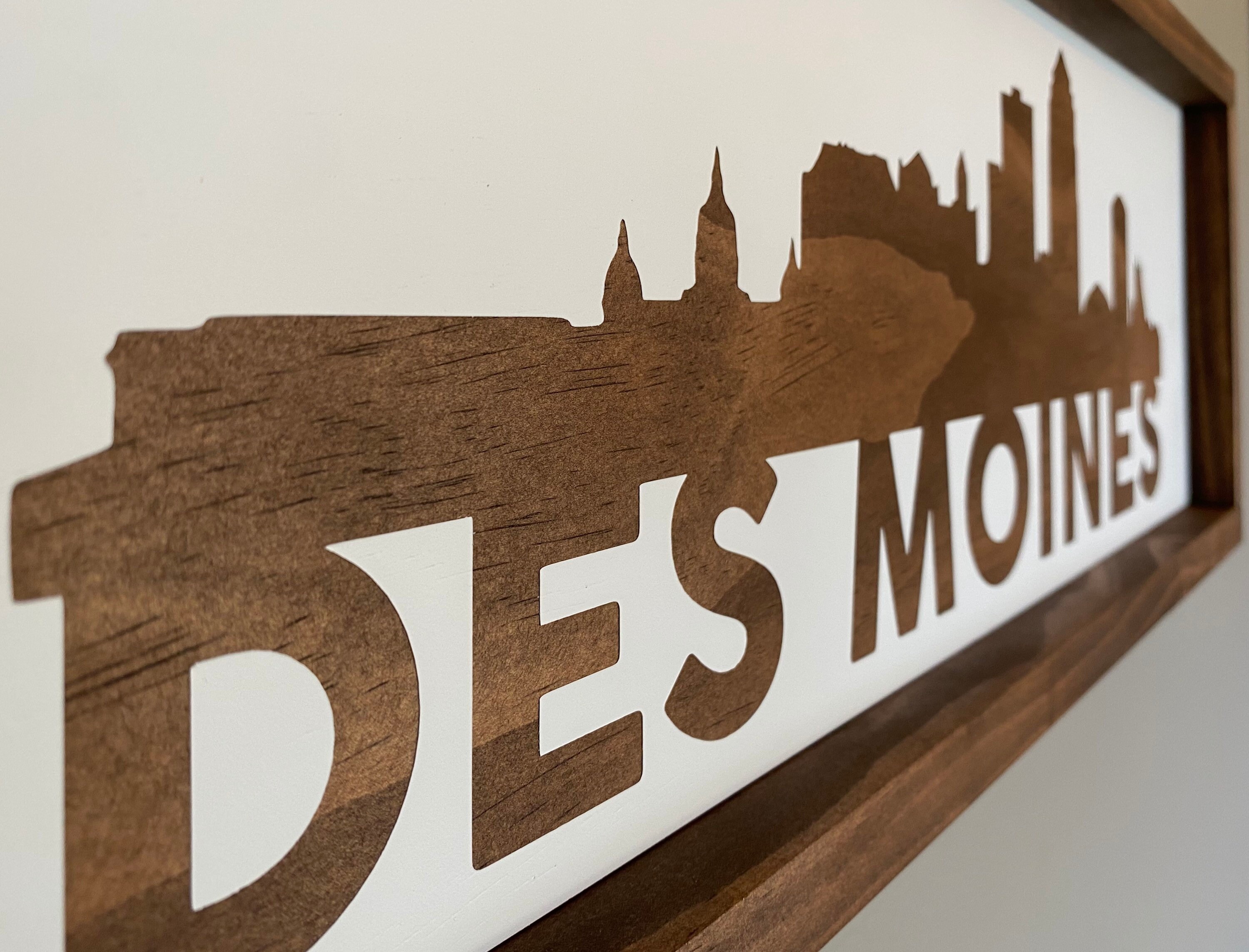 Wooden City Skyline Board - Etsy