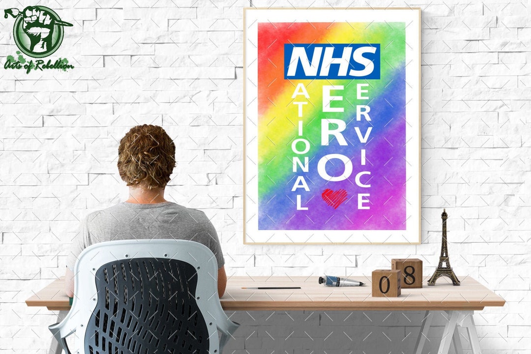 NHS Hero Poster Show Your Appreciation for All Our NHS Heroes Do ...