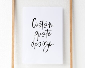 Custom calligraphy | Etsy