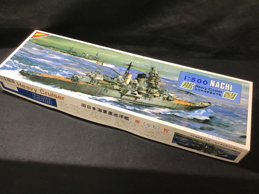 Nichimo 1/500 IJN Heavy Cruiser NACHI Power Model - Etsy