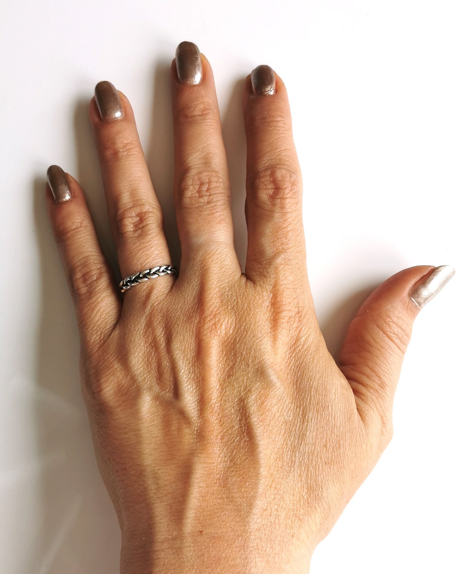 Minimalist Silver Ring Ring for Women Boho Ring Dainty | Etsy