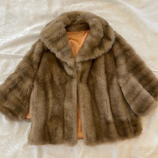 Vintage Fur Jacket - Etsy