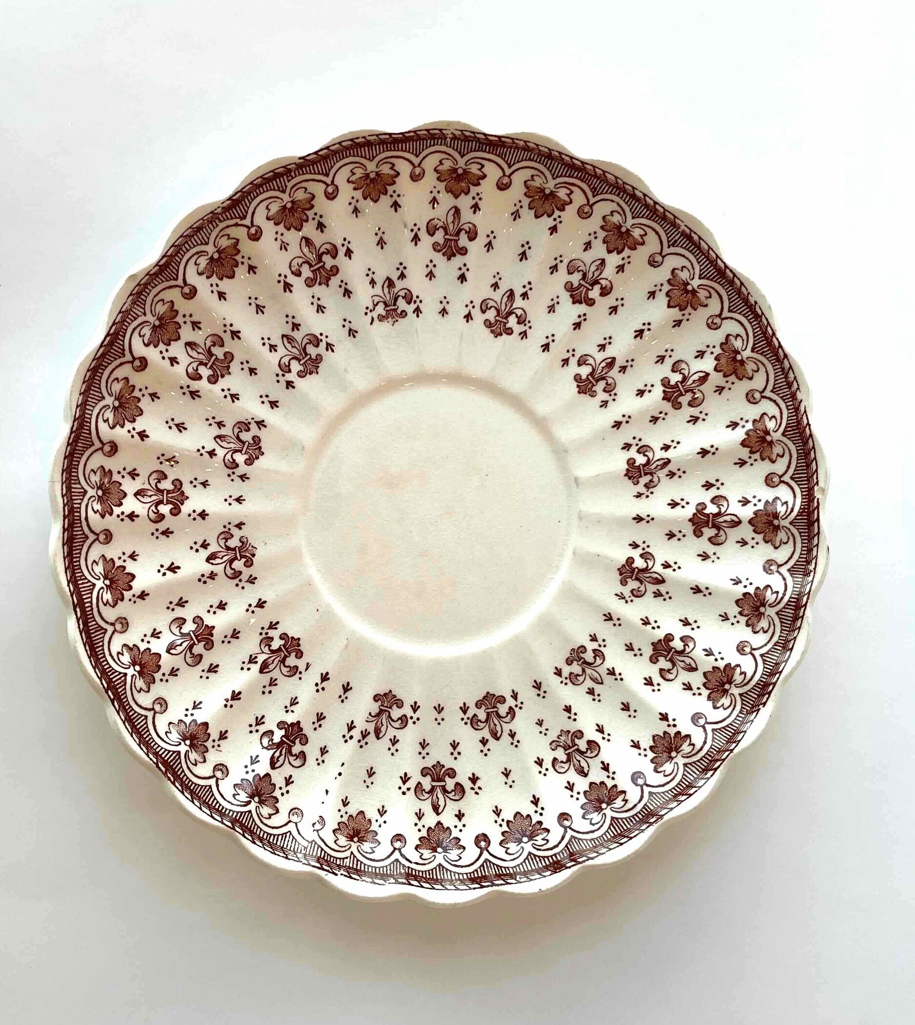 Copeland Spode Cup and Saucer Set - Fleur De Lis - Etsy