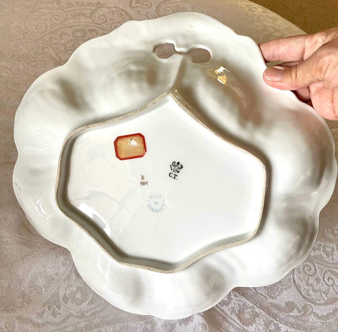 C.T. German Vintage Decorative Plate - Etsy