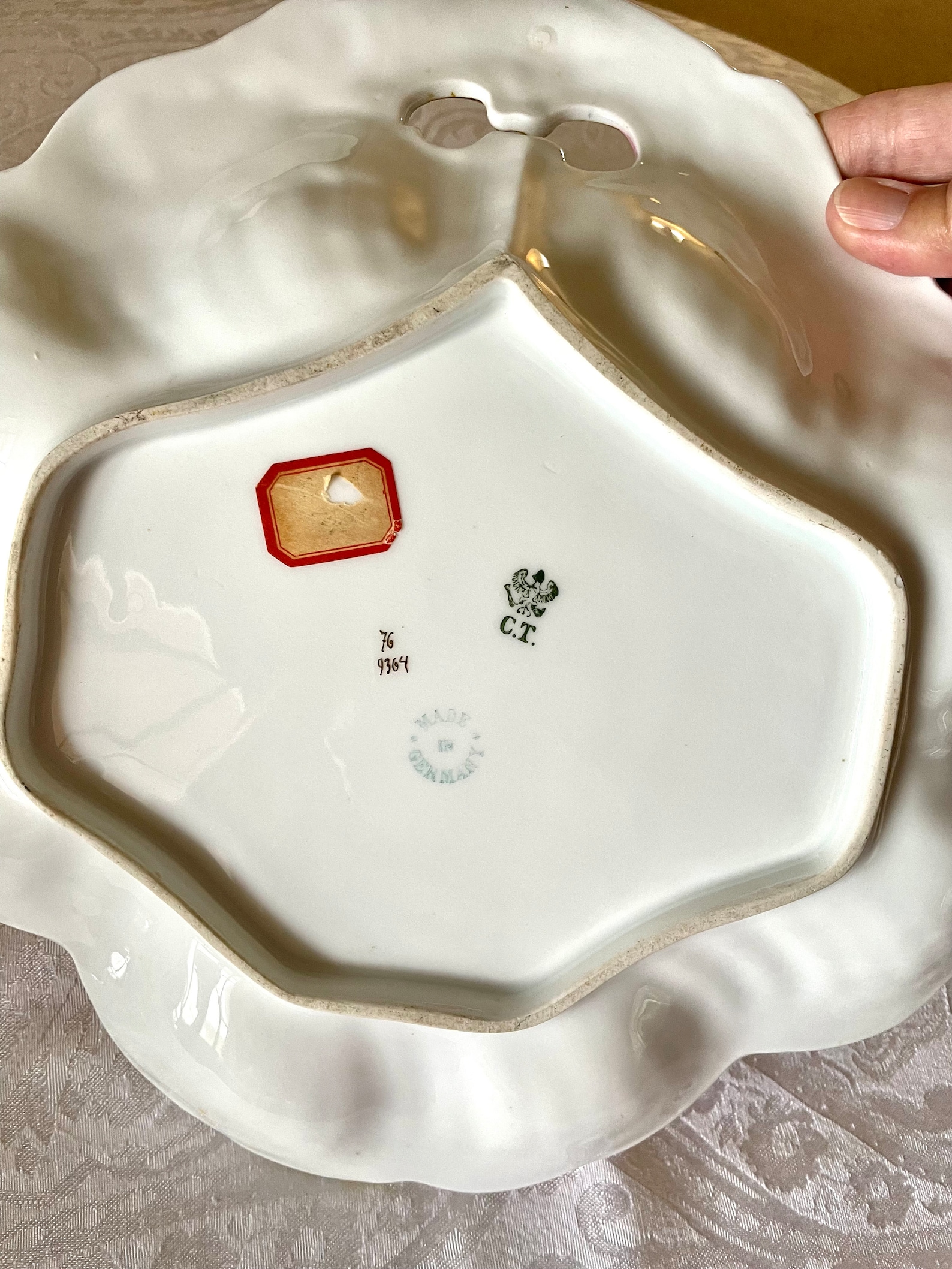 C.T. German Vintage Decorative Plate - Etsy