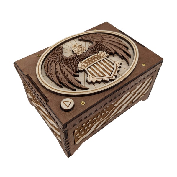 Personalized Eagle Scout Box - Etsy
