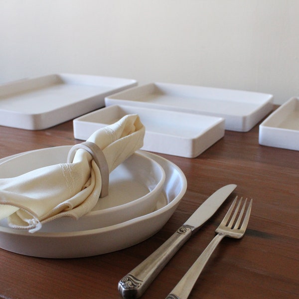 Ceramic Plate Set - Etsy