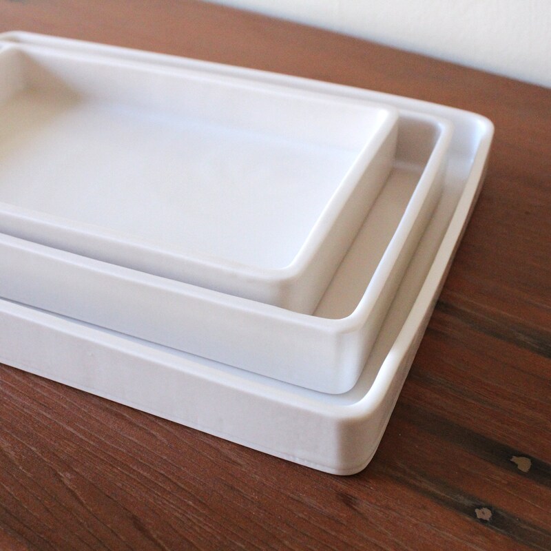 White Porcelain Tray - Etsy