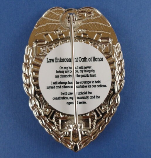 Law Enforcement Oath Honor - Etsy