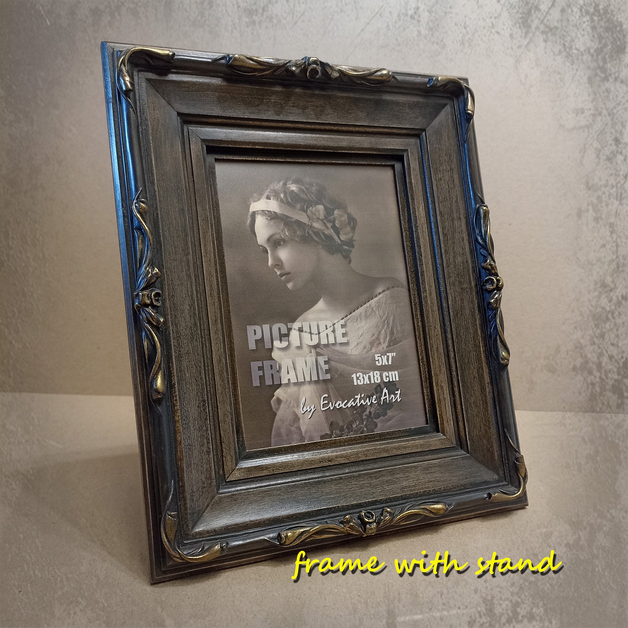 Vintage Style Picture Frame 5x7. Ornate Photo Frame 13x18 Cm. - Etsy