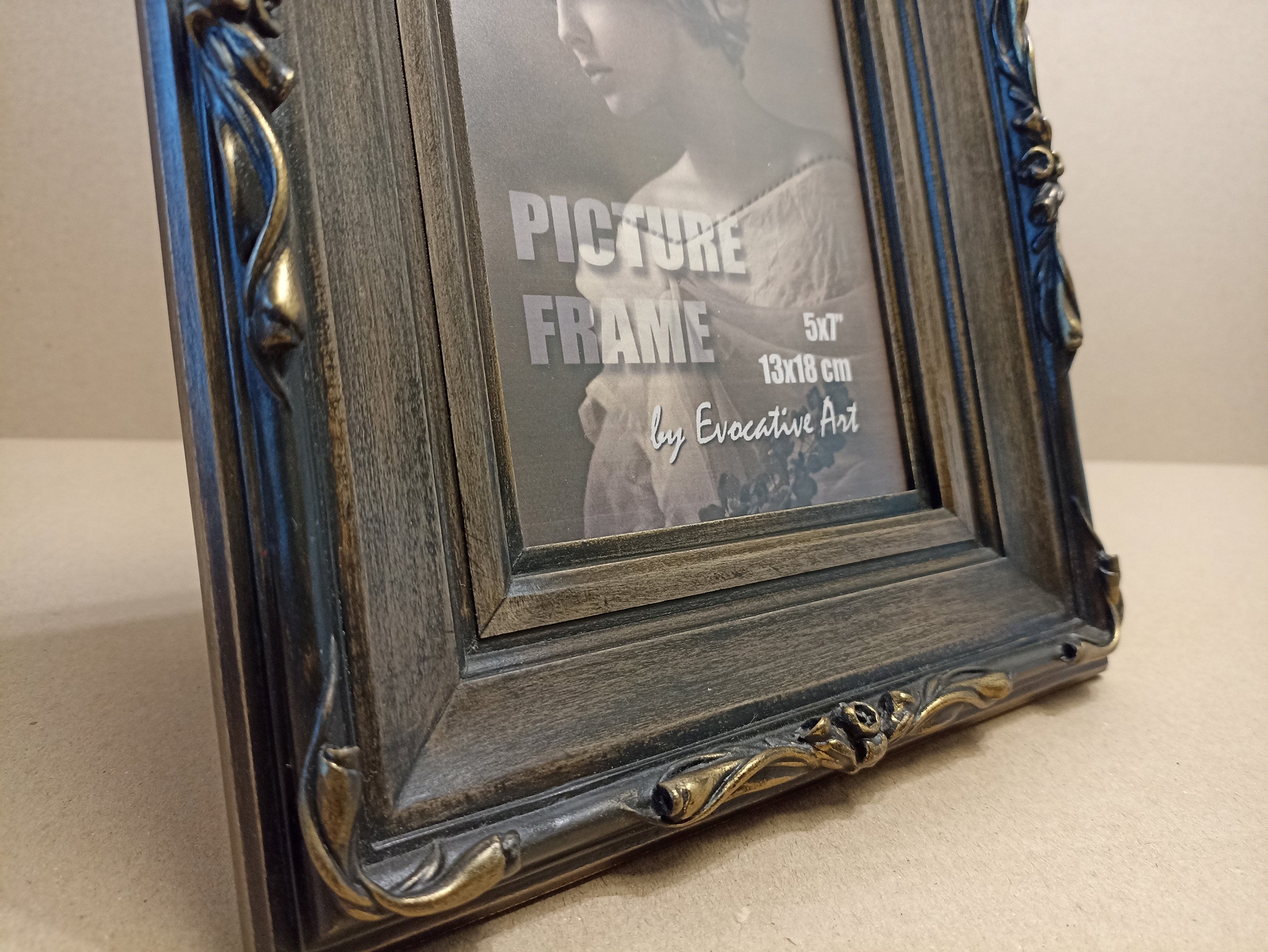 Vintage Style Picture Frame 5x7. Ornate Photo Frame 13x18 Cm. - Etsy