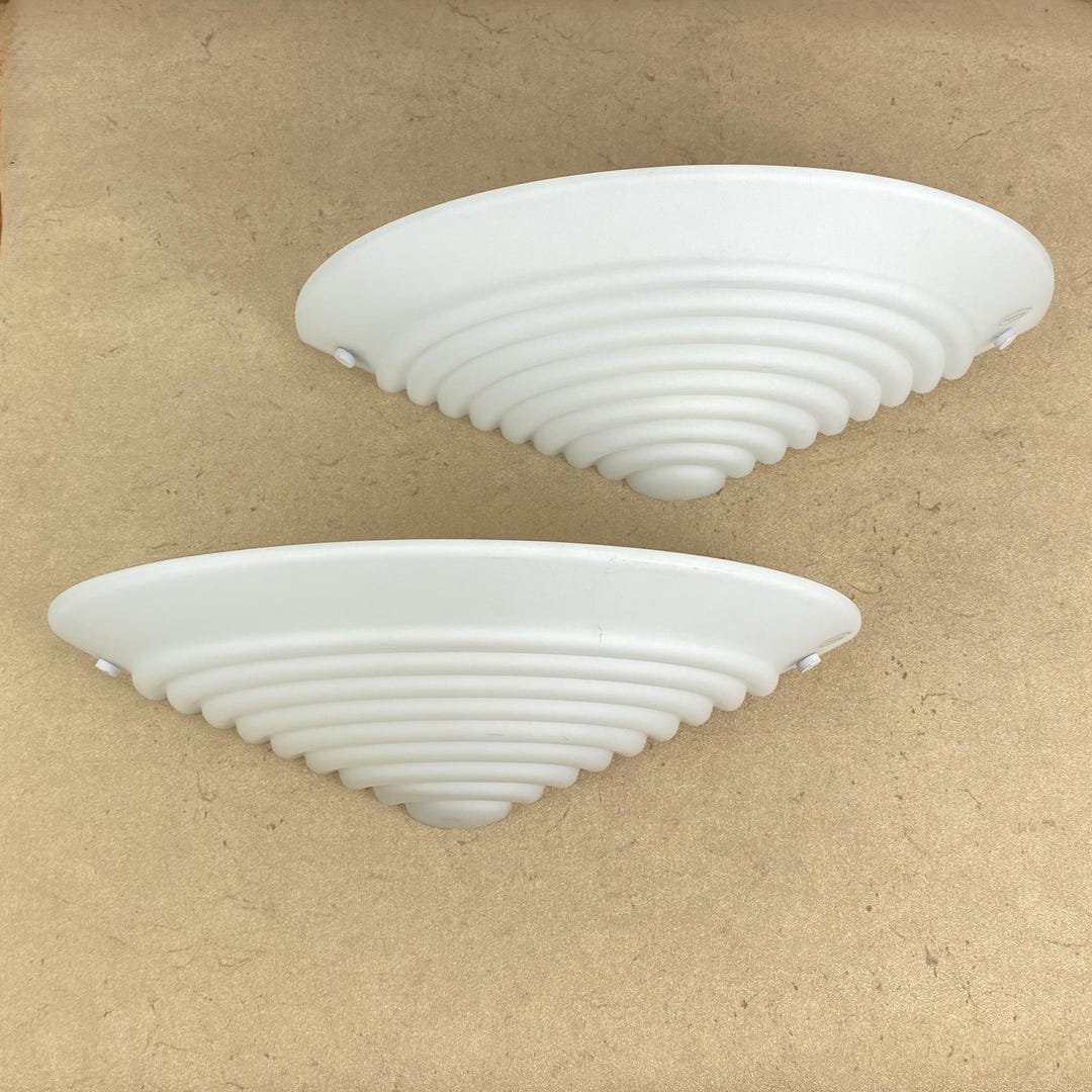 PAIR Art Deco Sconces by Vianne France, Modernist Wall Lights in ...