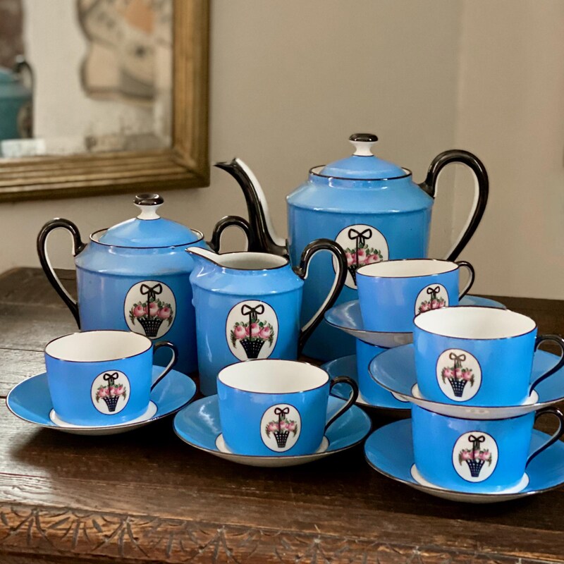 Art Deco Tea Set - Etsy