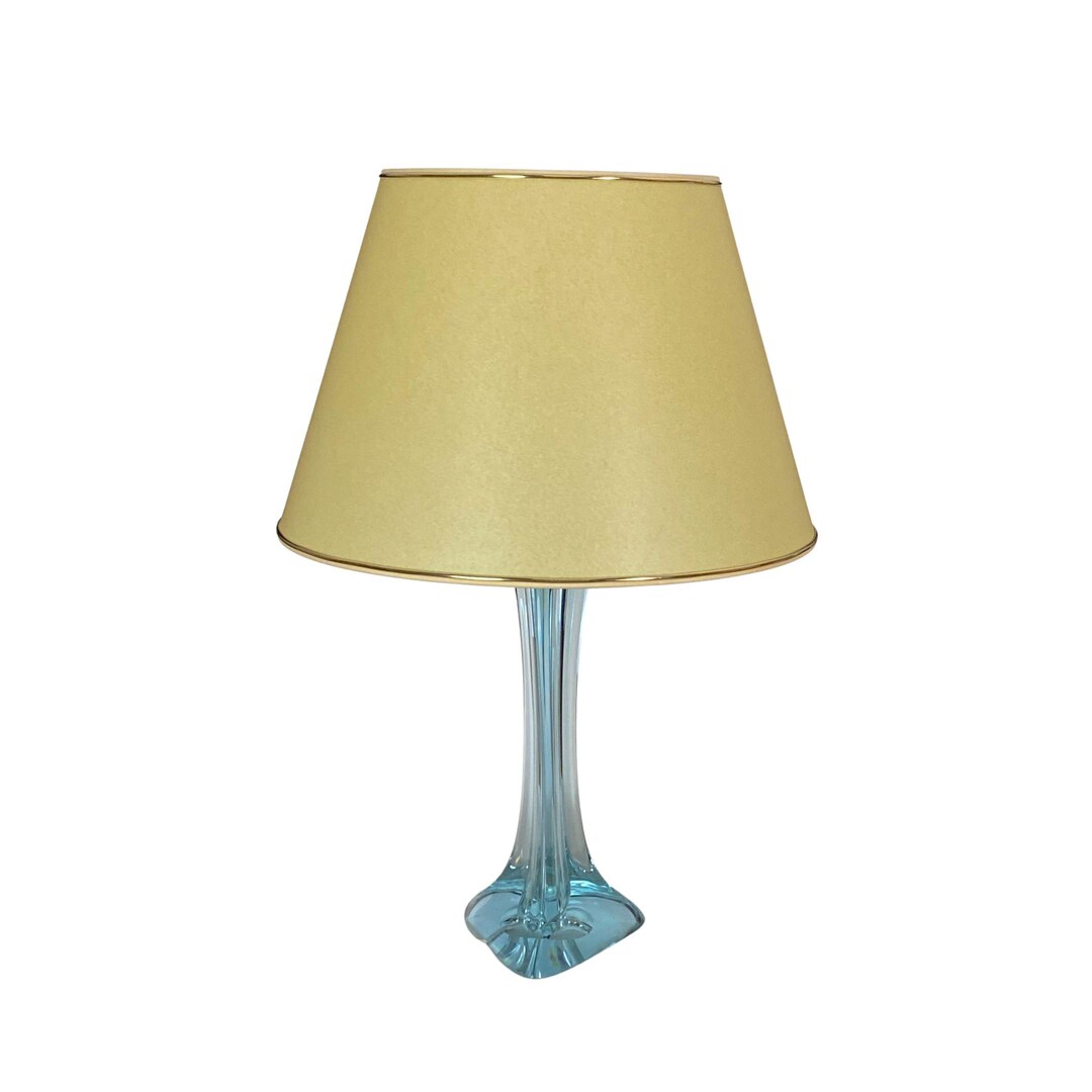 RARE Tall Alexandrite Table Lamp by Cristal De Sèvres France, 1960s ...