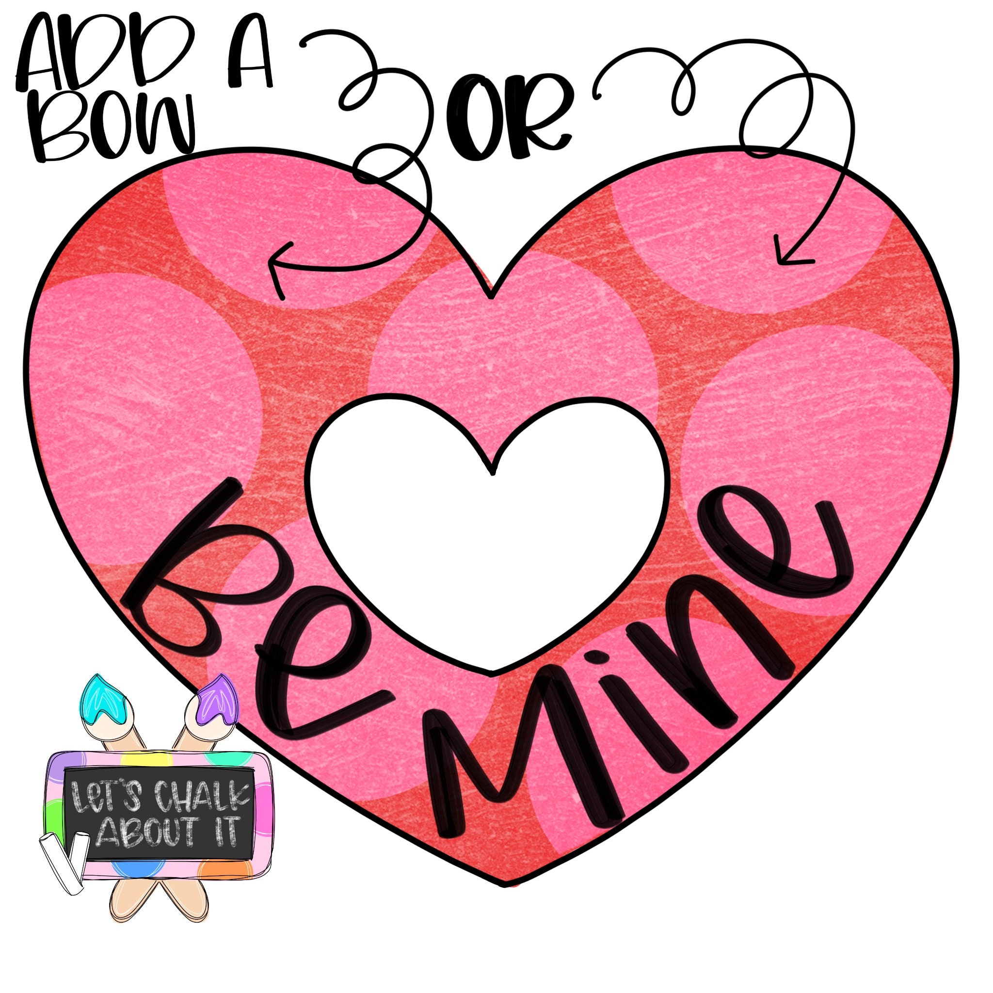 TEMPLATE: Door Hanger Template, Valentines Day Template, Cupcake Door ...