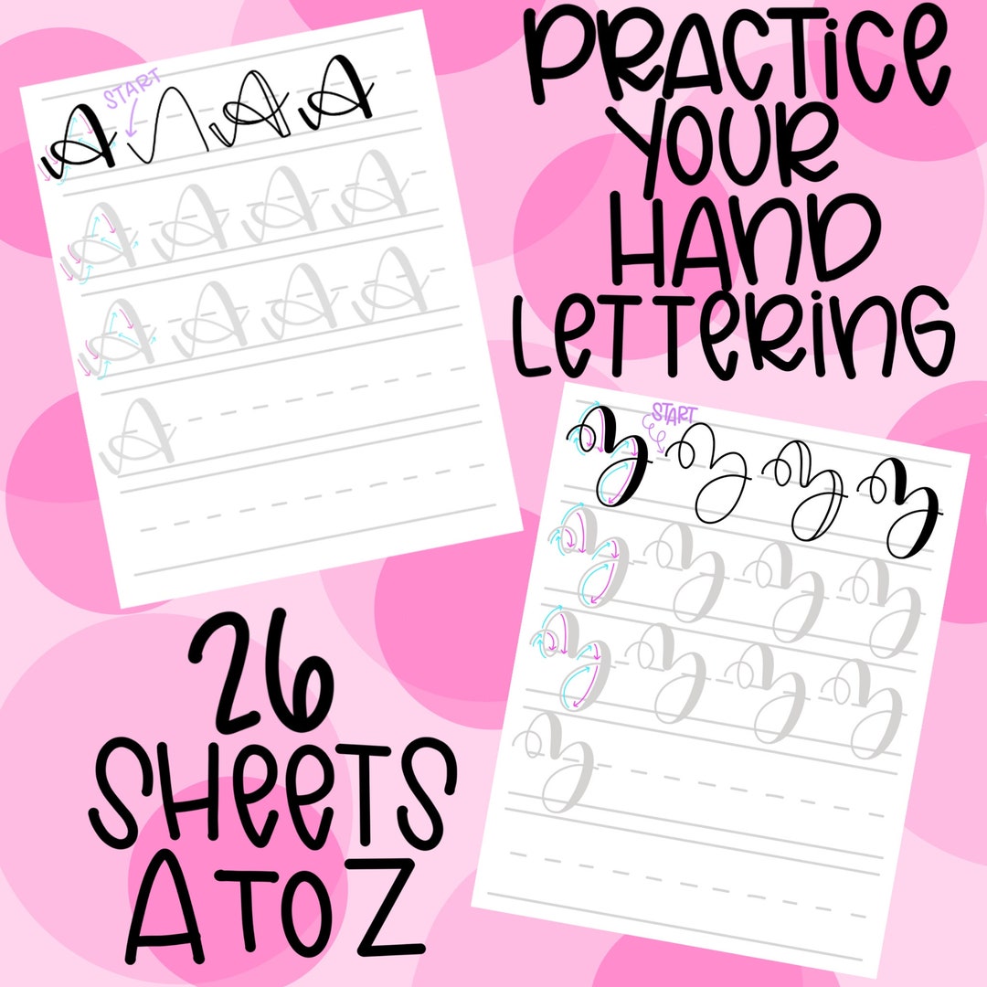 Alphabet Traceable - Calligraphy Practice, Alphabet Practice Sheet ...