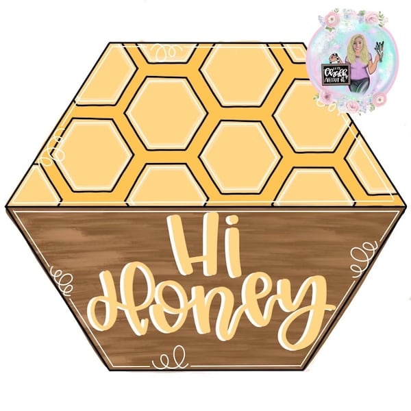 Bee Door Hanger - Etsy