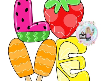 TEMPLATE: Strawberry Door Hanger Template, Spring Door Hanger Template ...