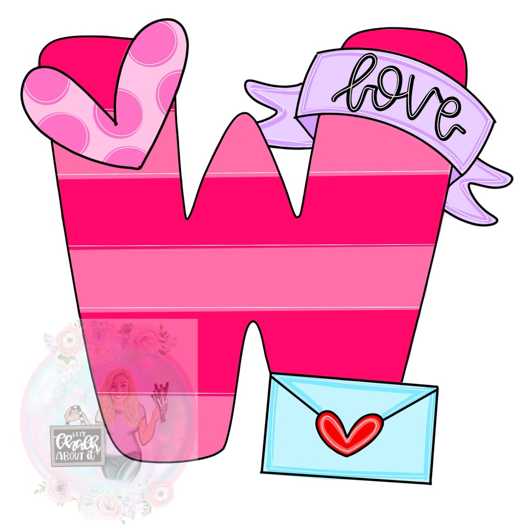 TEMPLATE: Door Hanger Template, Valentine’s Day Template, Door Hanger ...